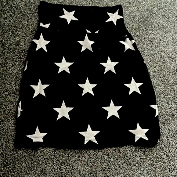PINK Victoria's Secret | Skirts | Printed Cotton Star Mini Skirt From ...